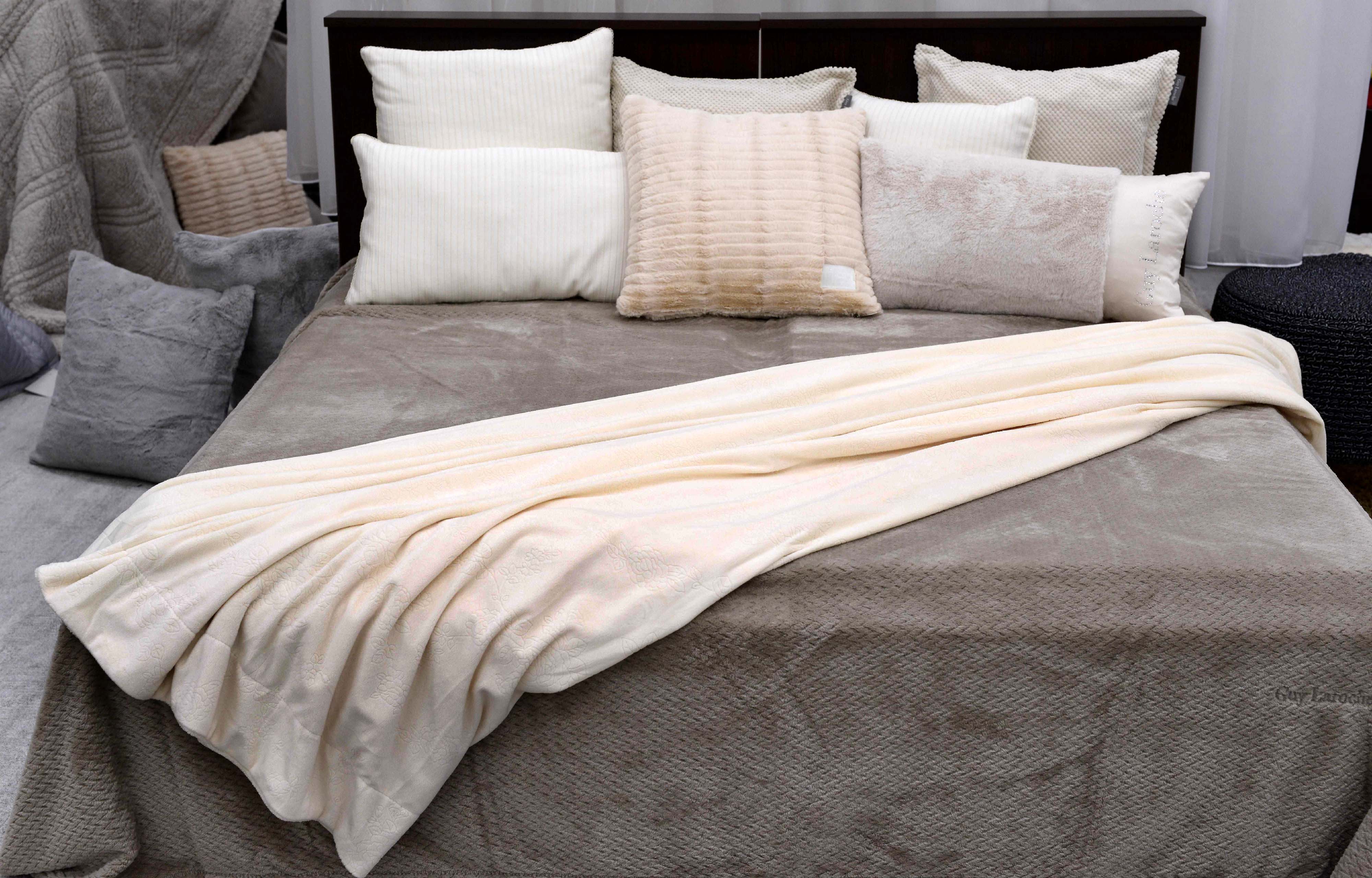 Avignon Rose natúr pléd